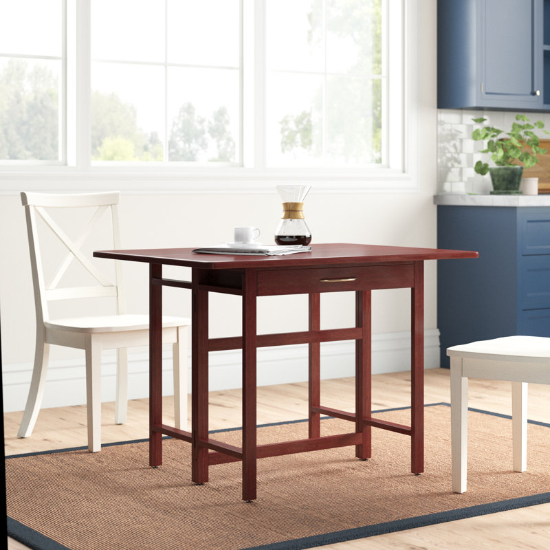 Three posts extendable dining table store